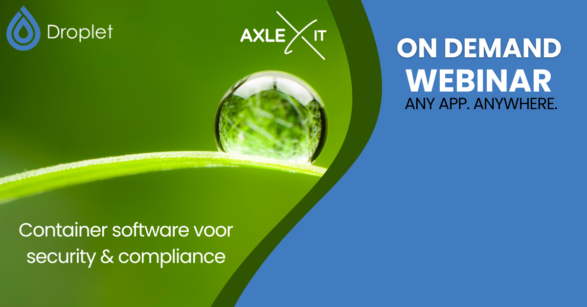 Axle-IT – Optimaliseer en beveilig de digitale user experience